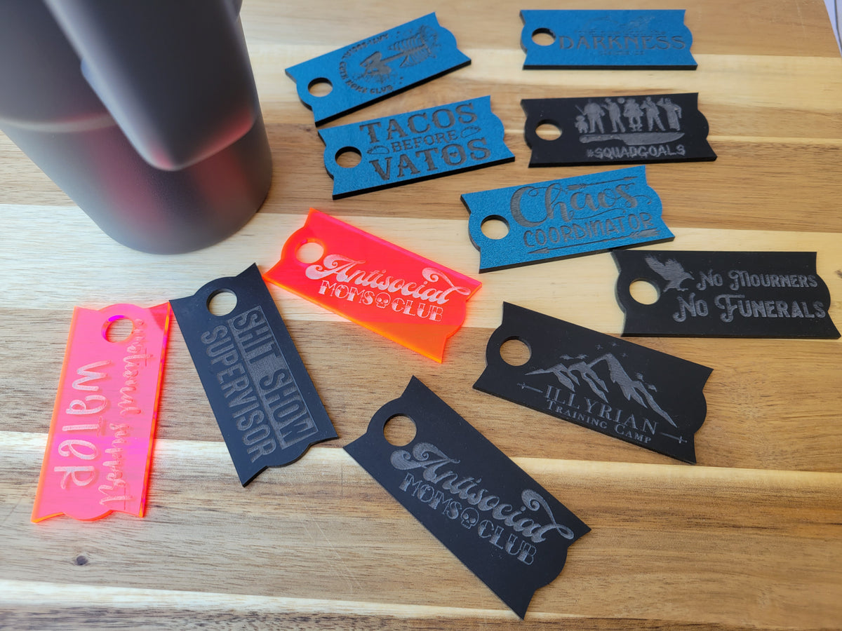 Cup Tags – Cutthroat's Great Wood